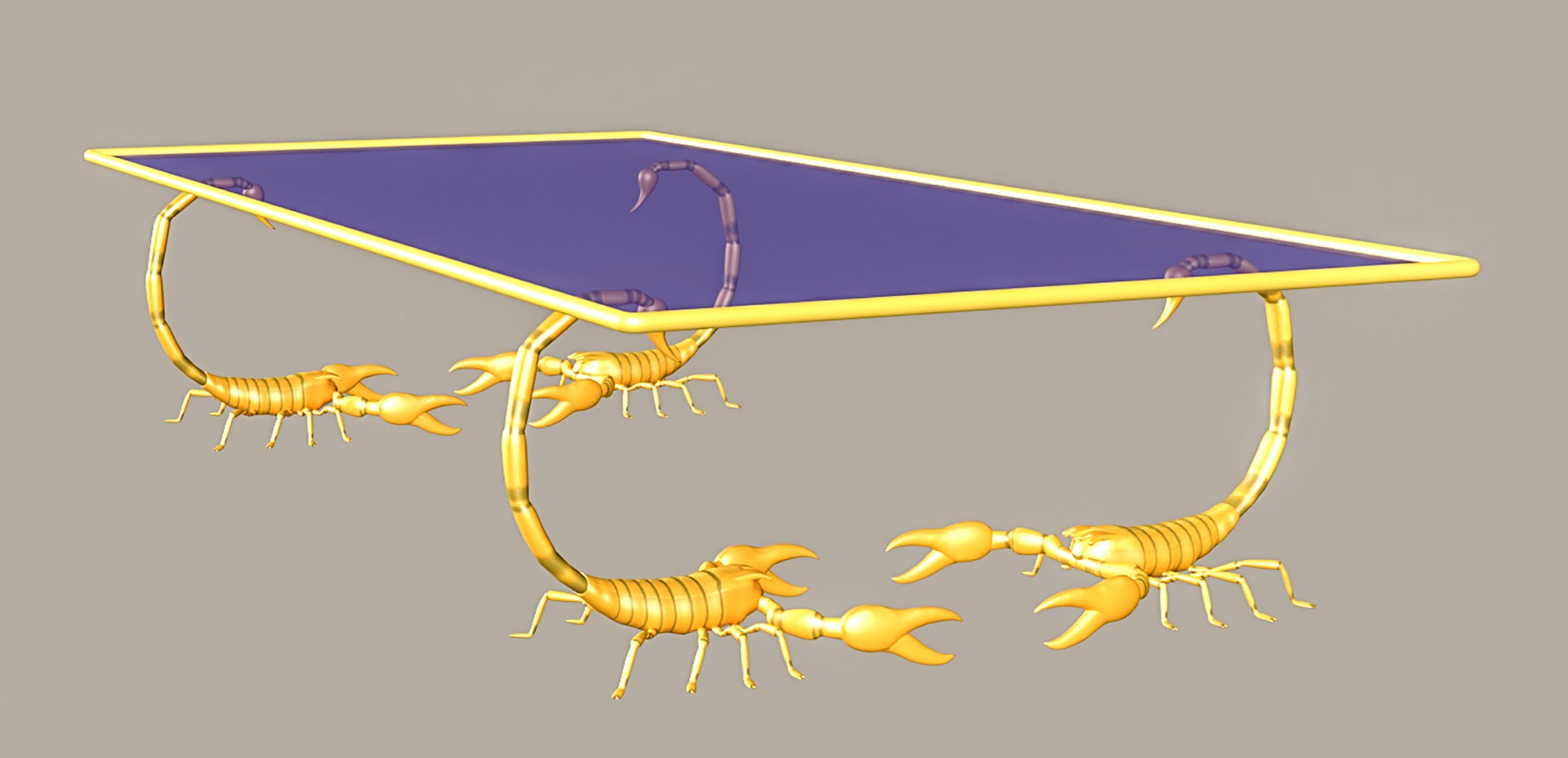 ScorpionTable 3D Model - TurboSquid 2115485