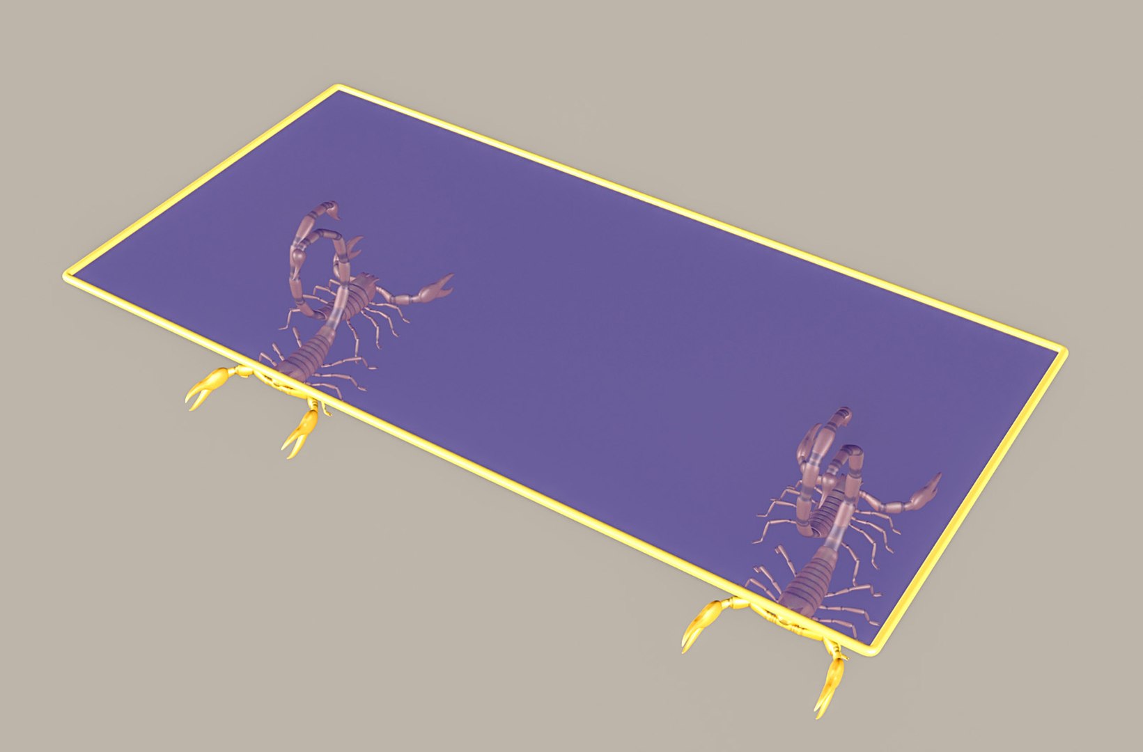 ScorpionTable 3D Model - TurboSquid 2115485