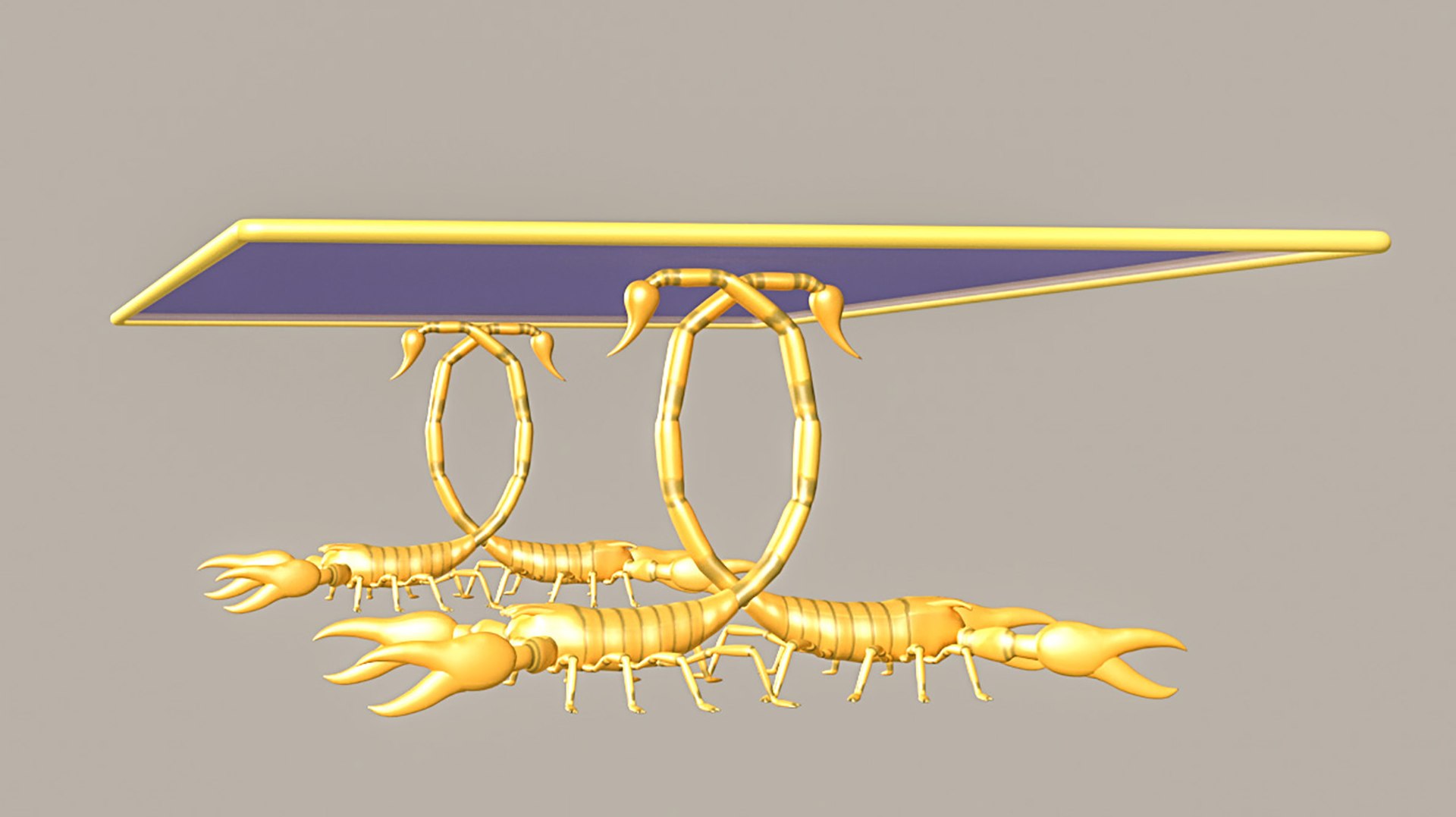 ScorpionTable 3D Model - TurboSquid 2115485