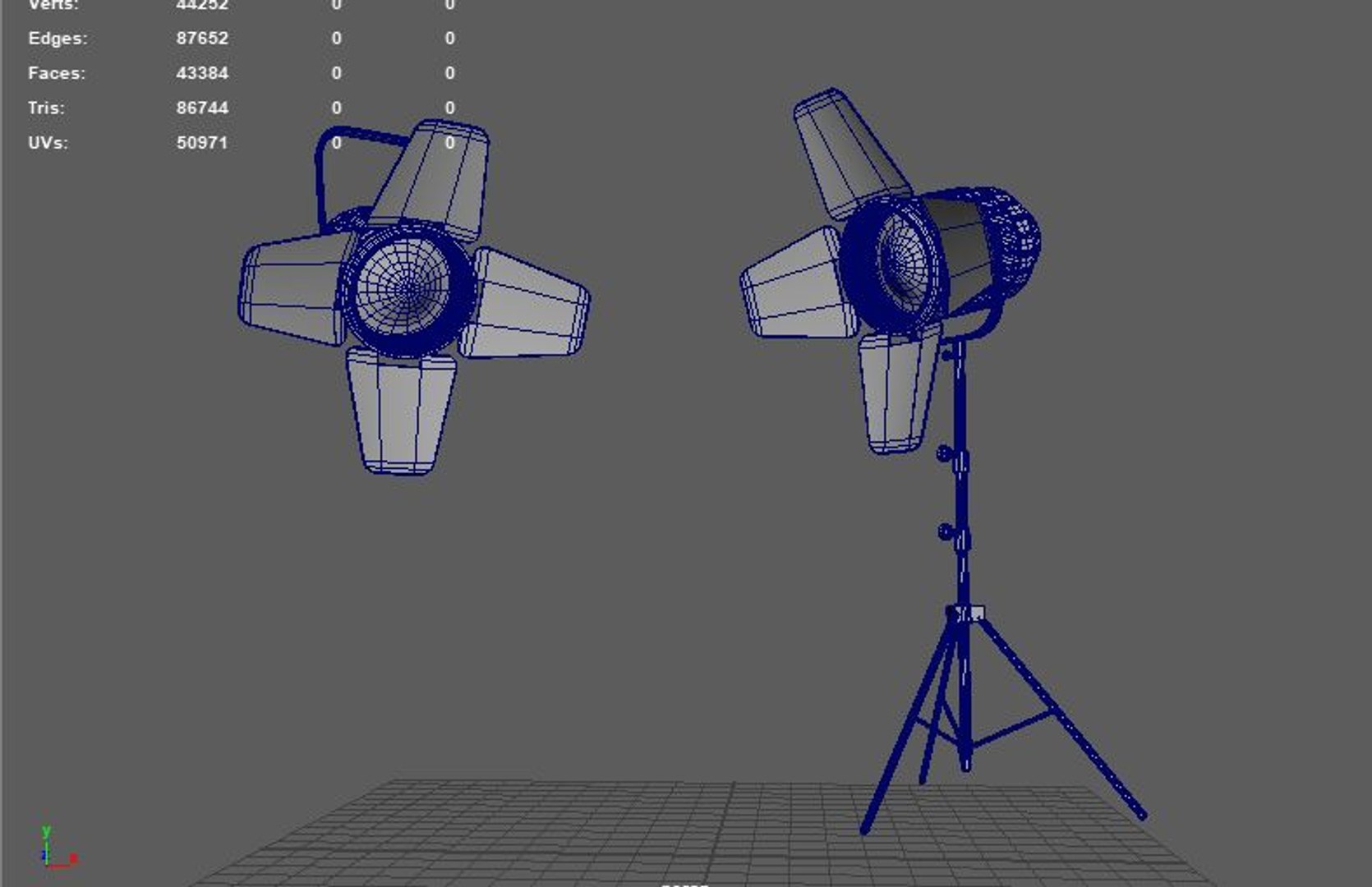3D Stage Spot Light 3D Model - TurboSquid 2332459