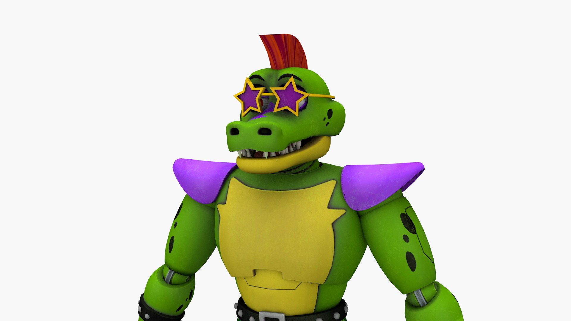 Glamrock Monty 3D model - TurboSquid 2114187