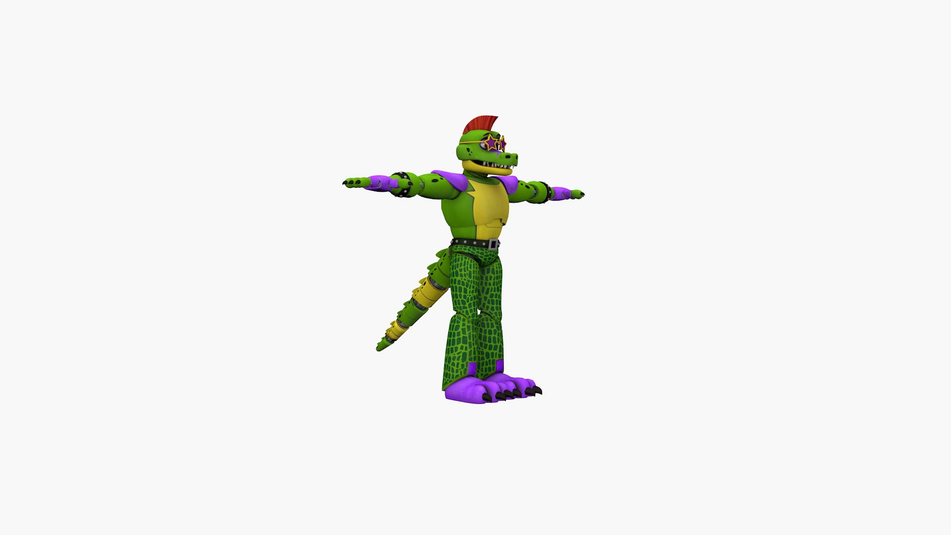 Glamrock Monty 3D model - TurboSquid 2114187