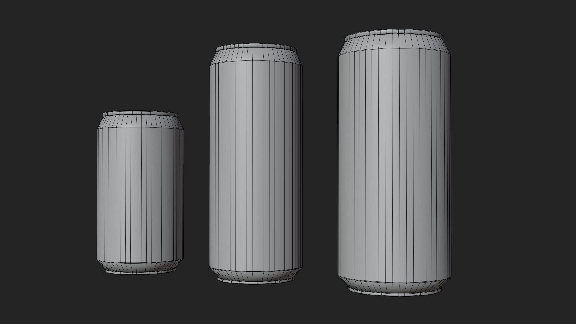 3D Beer Can Pack 01 Model - TurboSquid 1749208