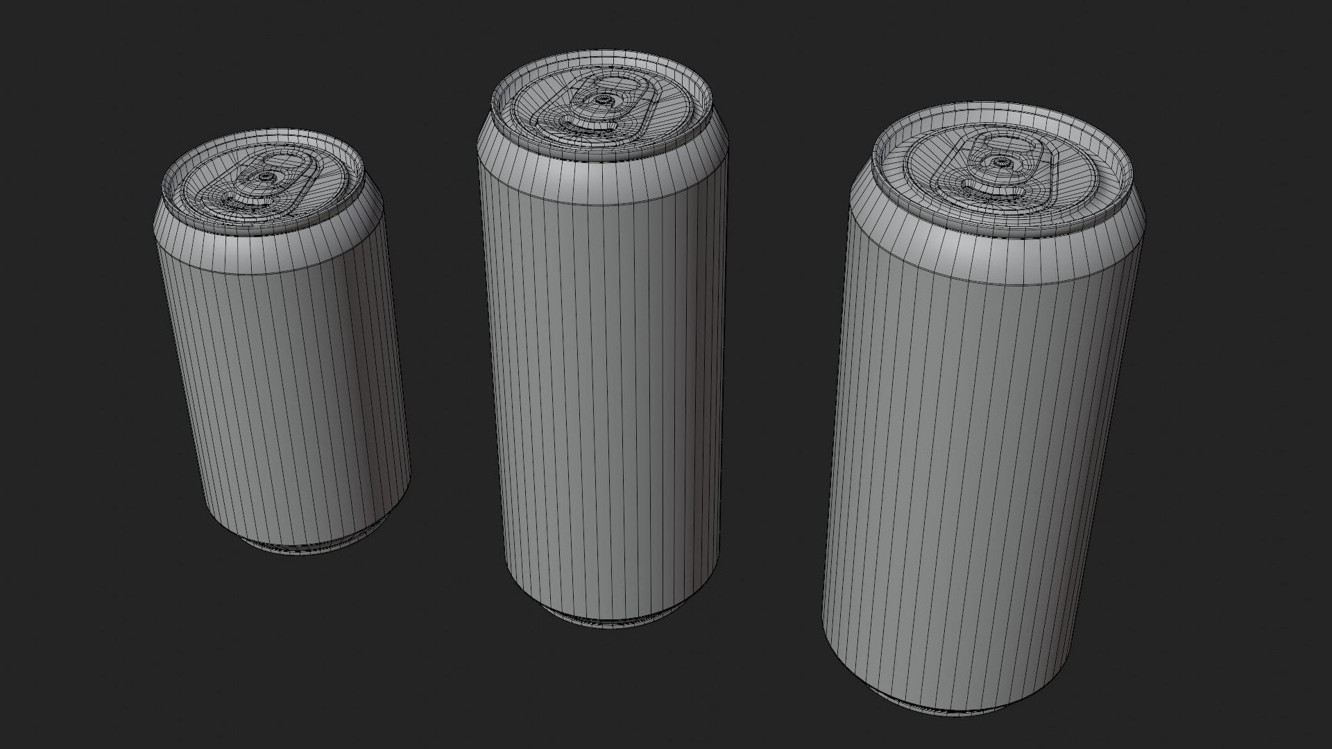 3D Beer Can Pack 01 Model - TurboSquid 1749208