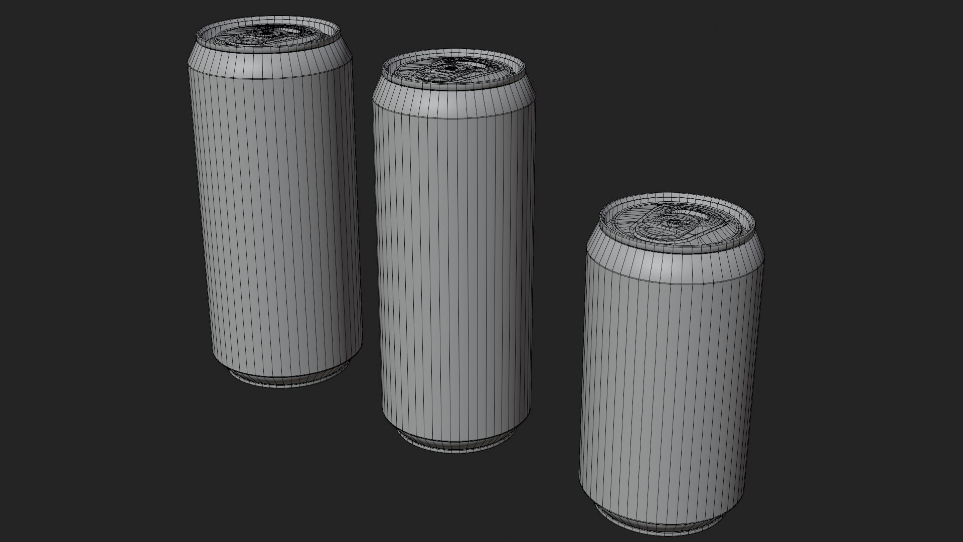 3D Beer Can Pack 01 Model - TurboSquid 1749208