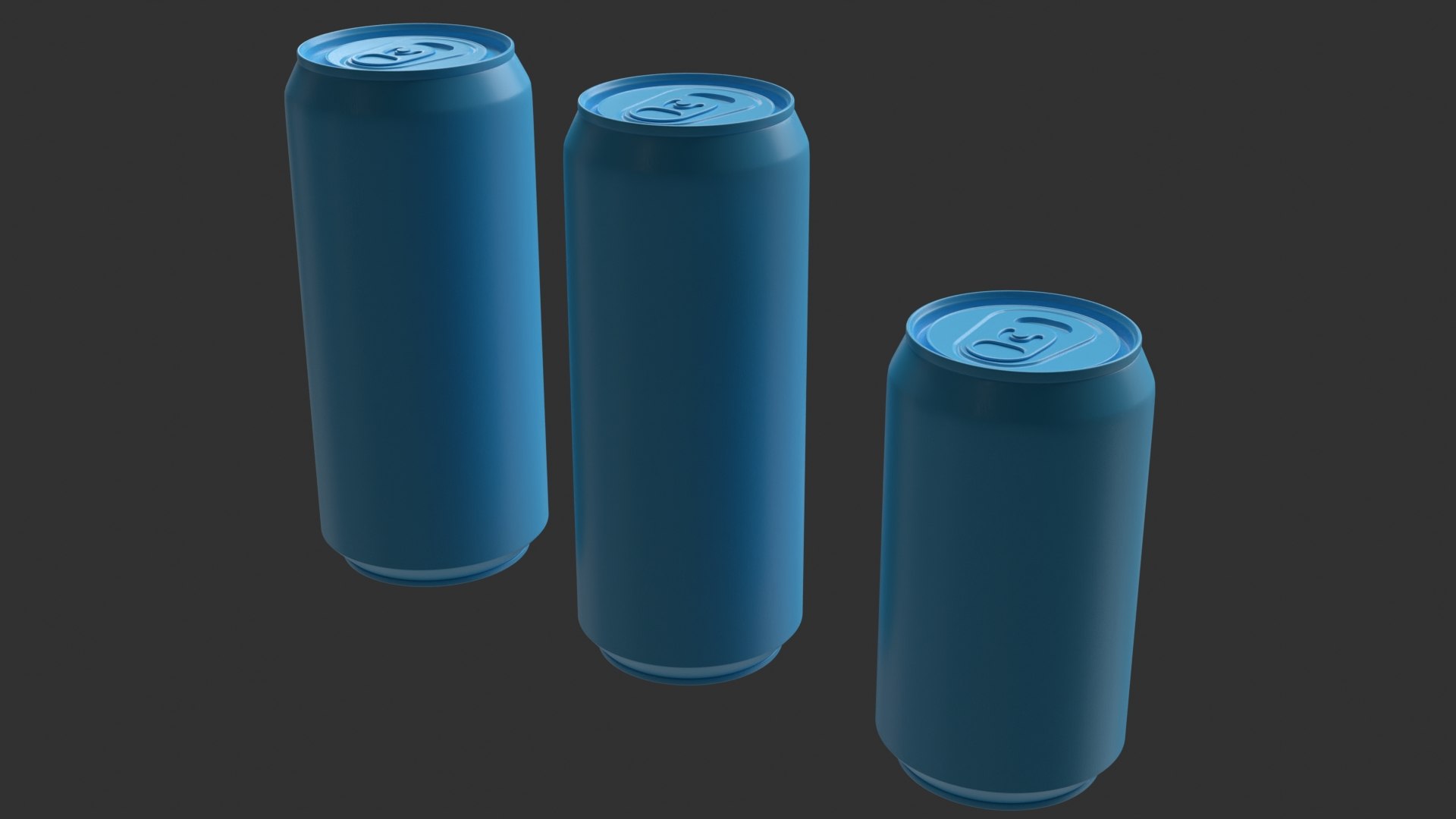 3D Beer Can Pack 01 model - TurboSquid 1749208