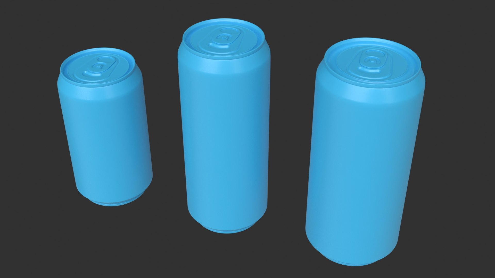 3D Beer Can Pack 01 model - TurboSquid 1749208