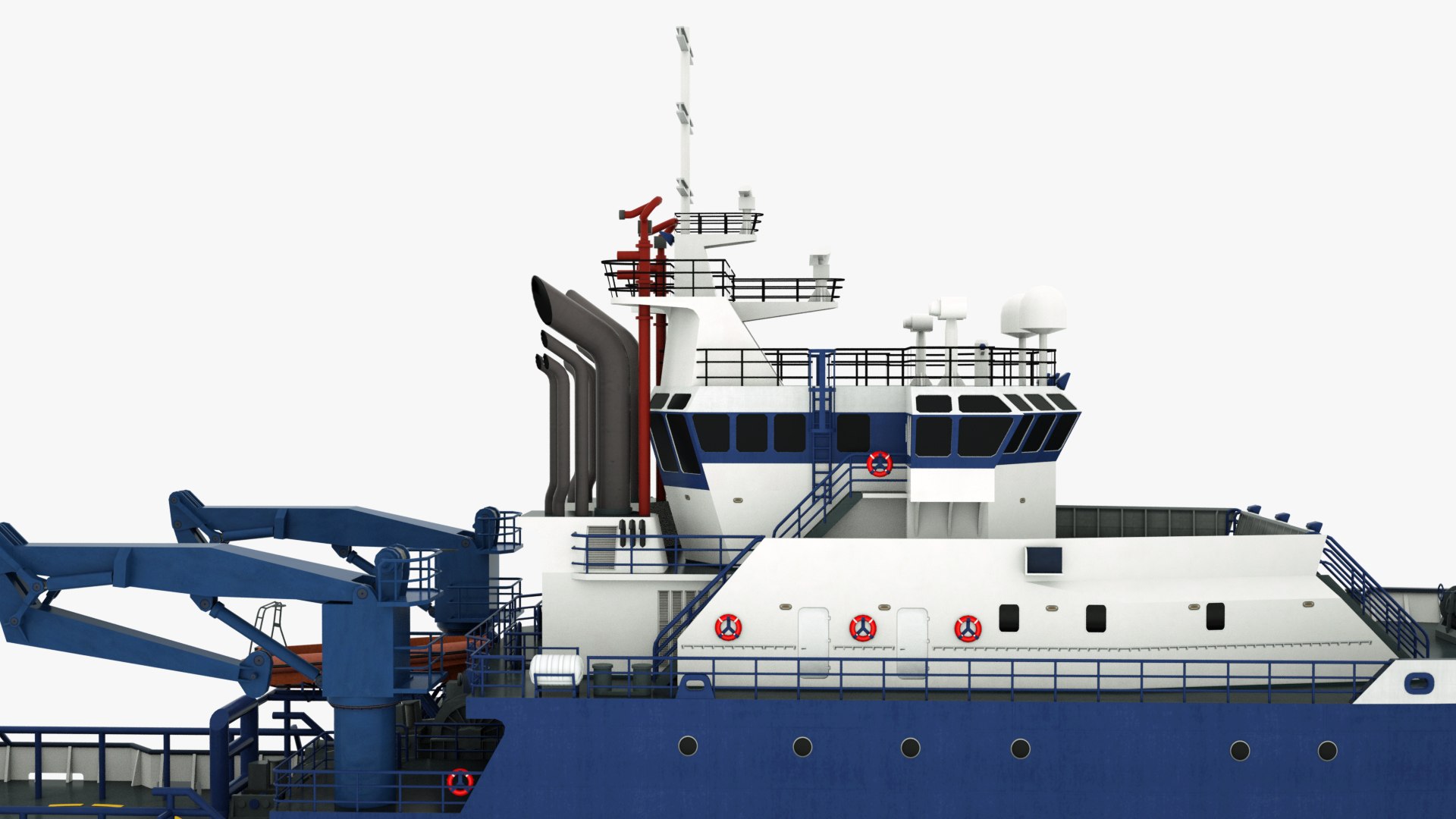 3D Tugboat Brave Hawk - TurboSquid 1758310