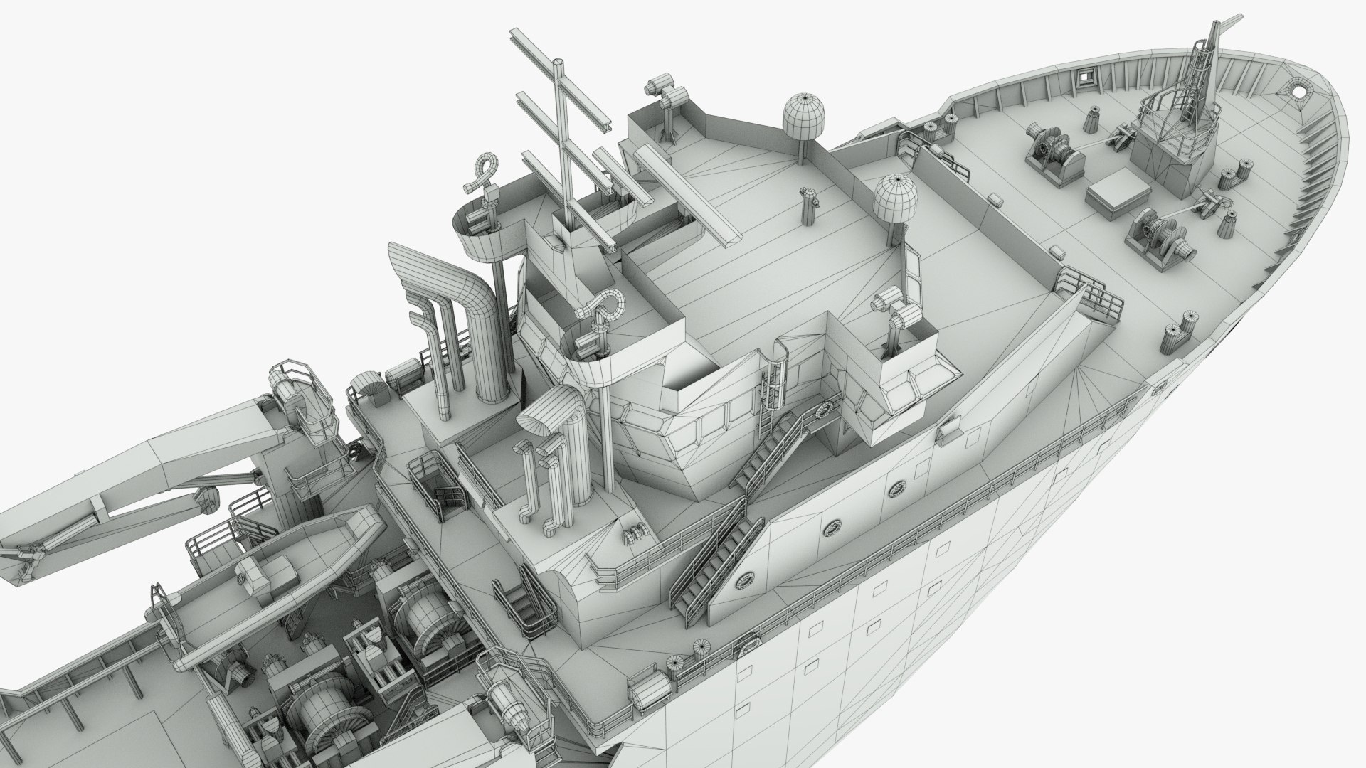 3D Tugboat Brave Hawk - TurboSquid 1758310