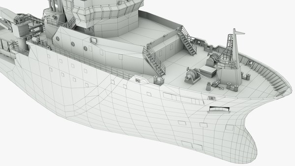 3D Tugboat Brave Hawk - TurboSquid 1758310