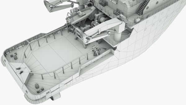 3D Tugboat Brave Hawk - TurboSquid 1758310