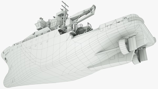 3D Tugboat Brave Hawk - TurboSquid 1758310