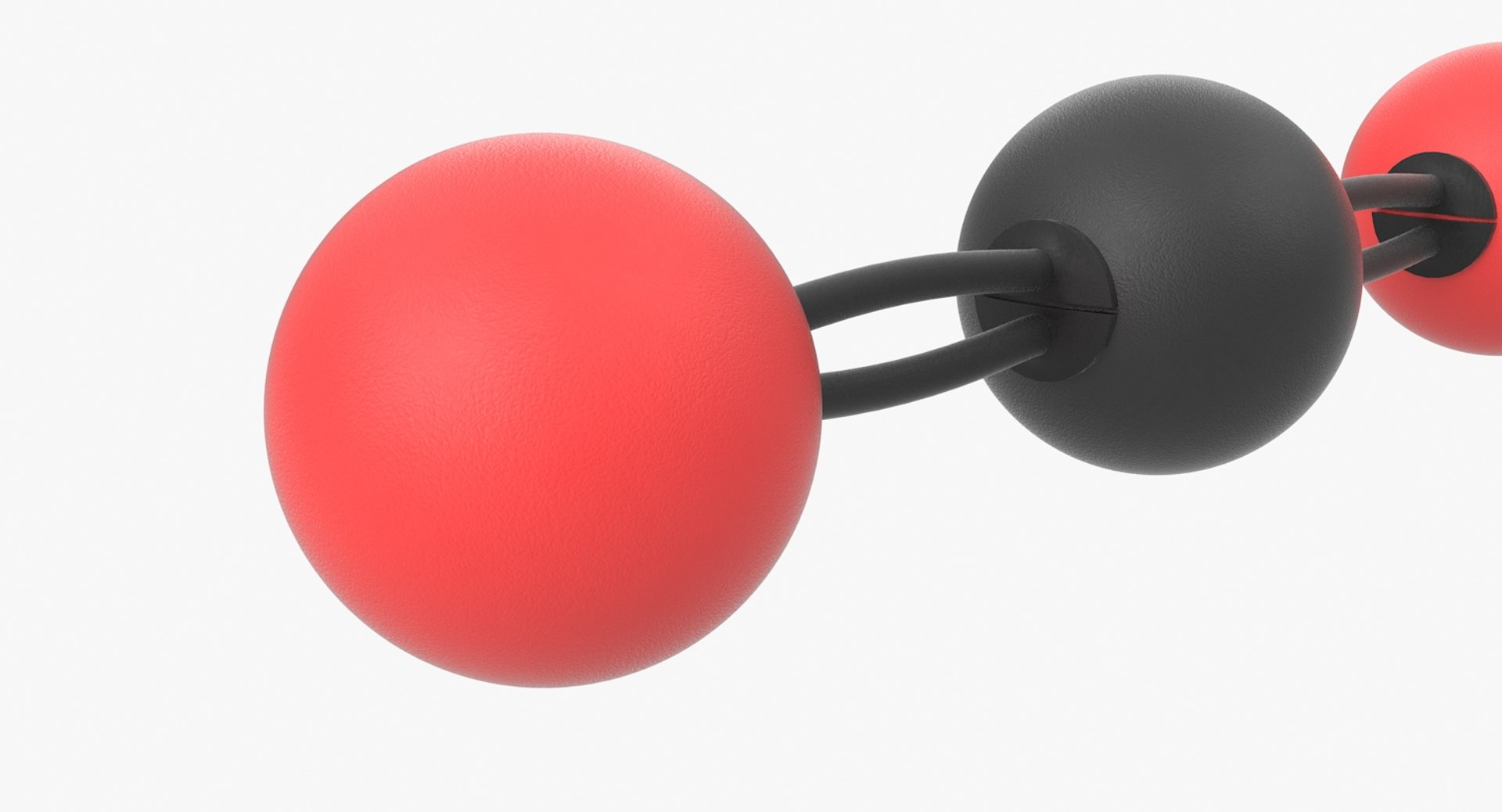 Carbon Dioxide Molecule 3D Model - TurboSquid 1418445