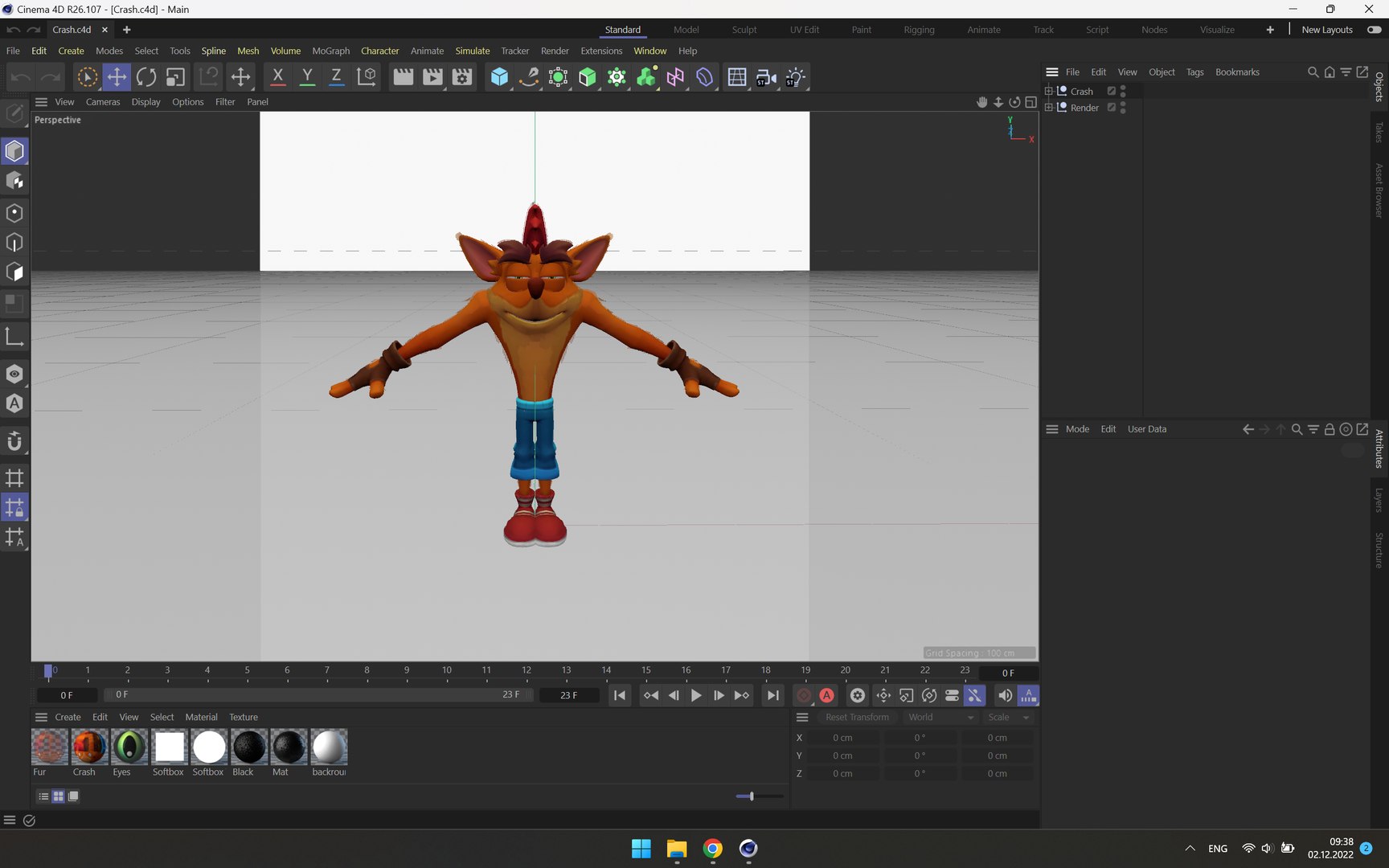 Crash Bandicoot 3D Model - TurboSquid 2375058