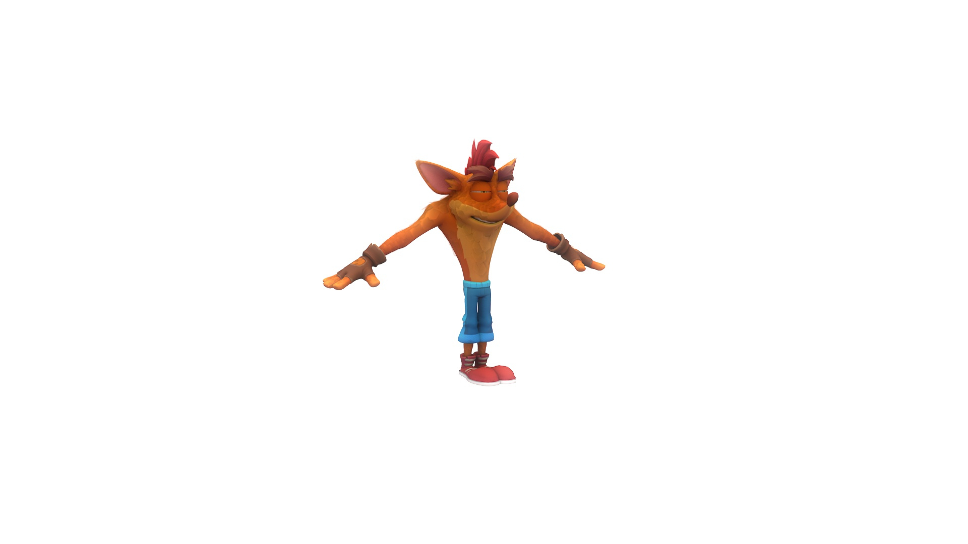 Crash Bandicoot 3D Model - TurboSquid 2375058