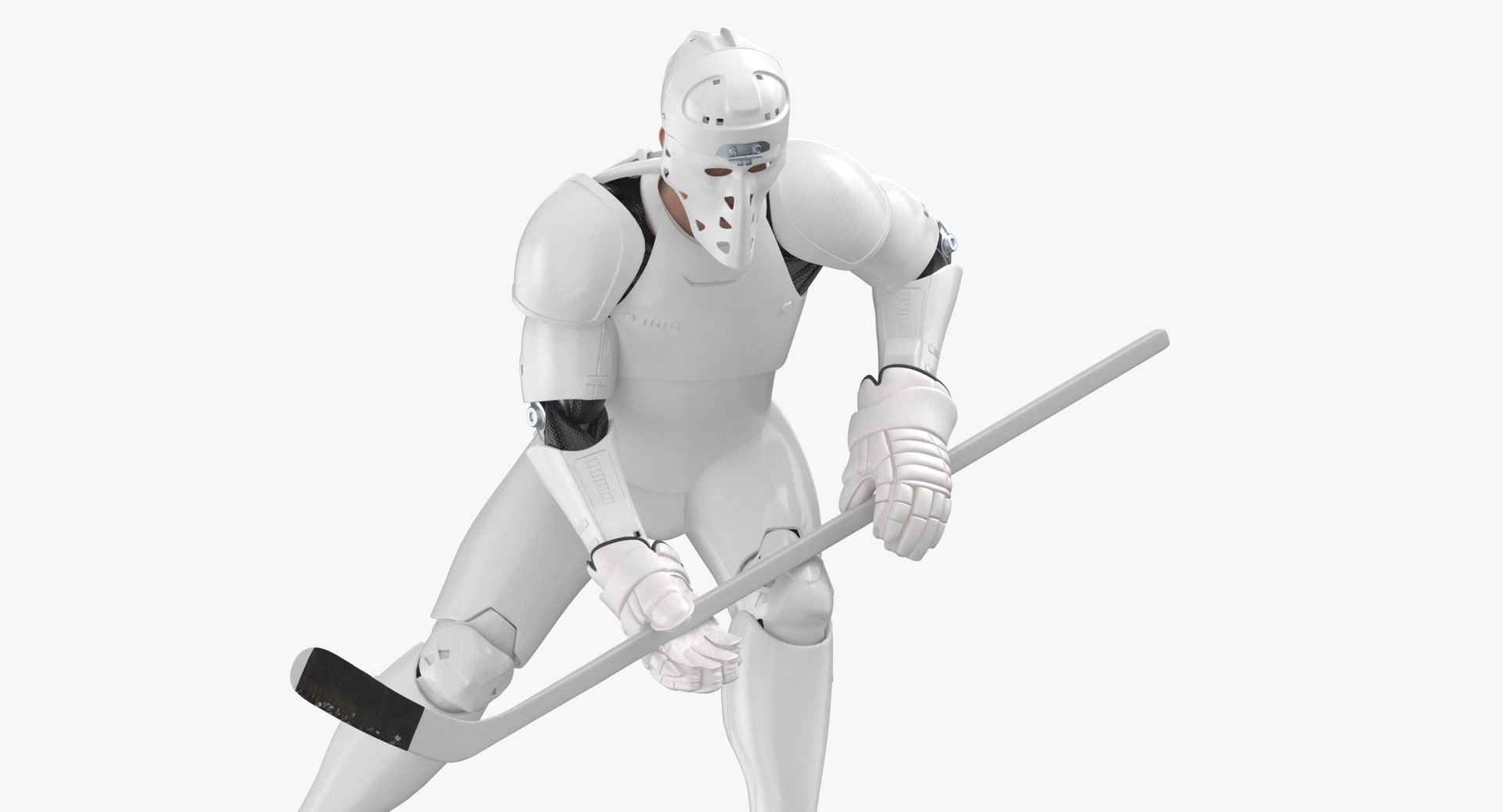 Hummanoid Hockey Player Wtih 3D Model - TurboSquid 1598155