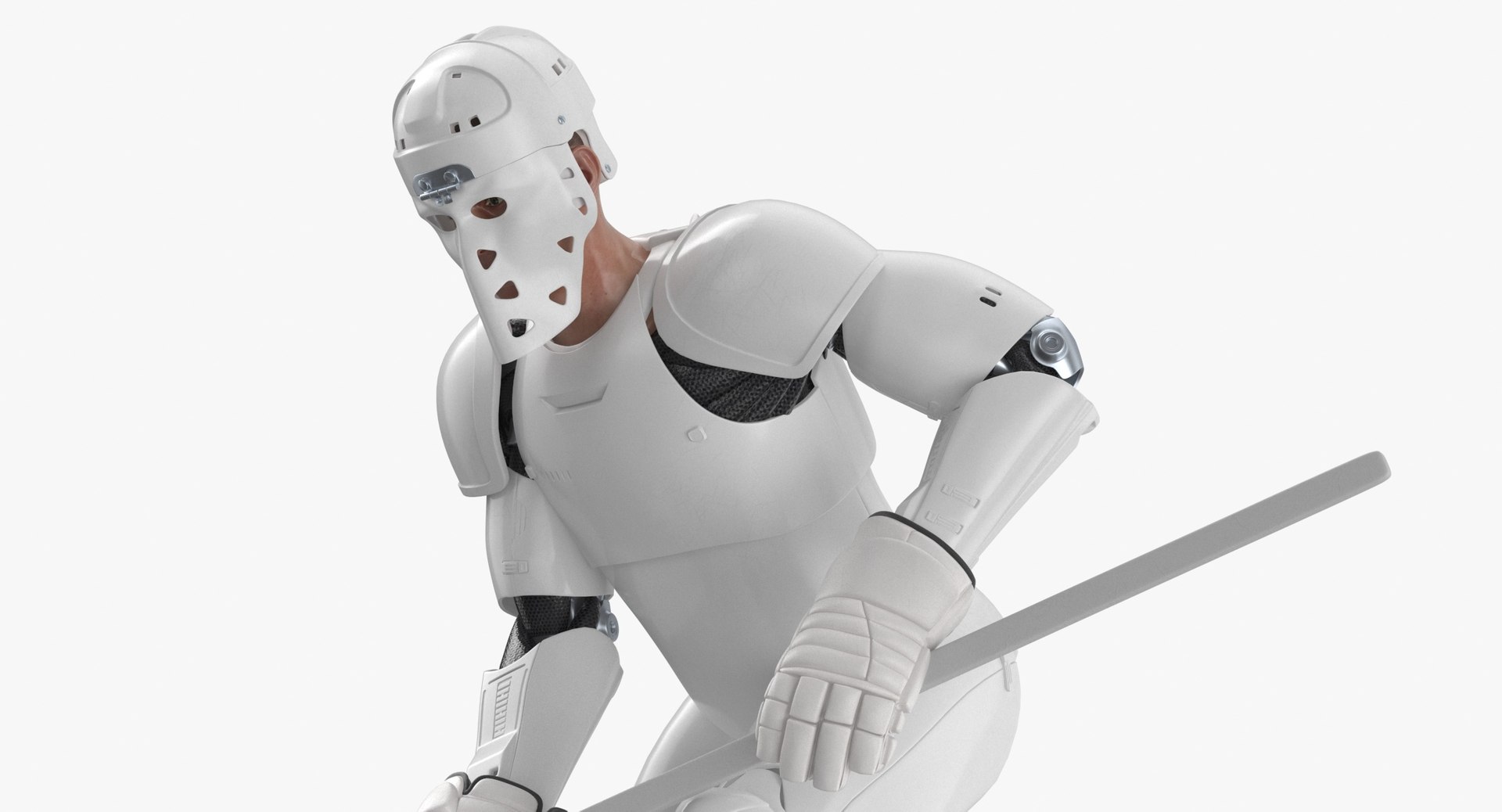 Hummanoid Hockey Player Wtih 3D Model - TurboSquid 1598155