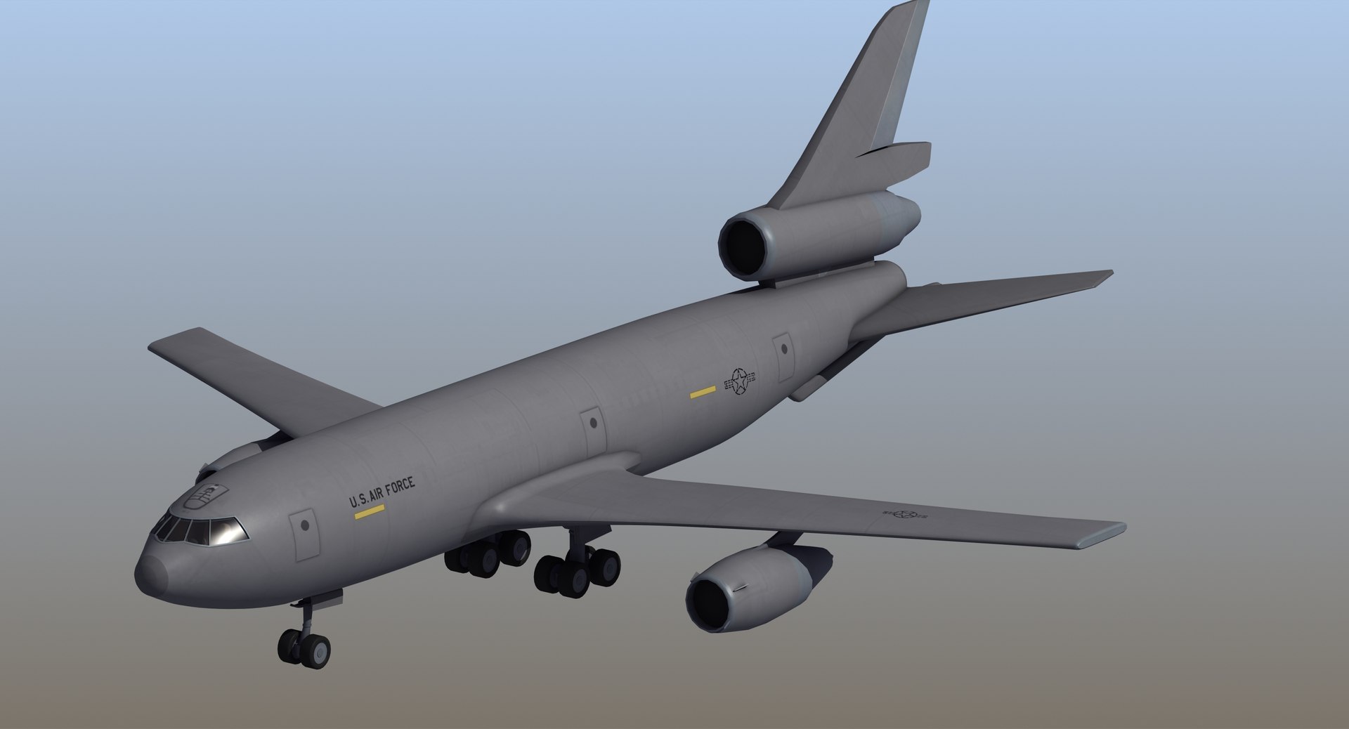 3D Kc-10 Extender Model - TurboSquid 1389787