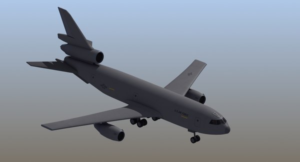 3D kc-10 extender model - TurboSquid 1389787