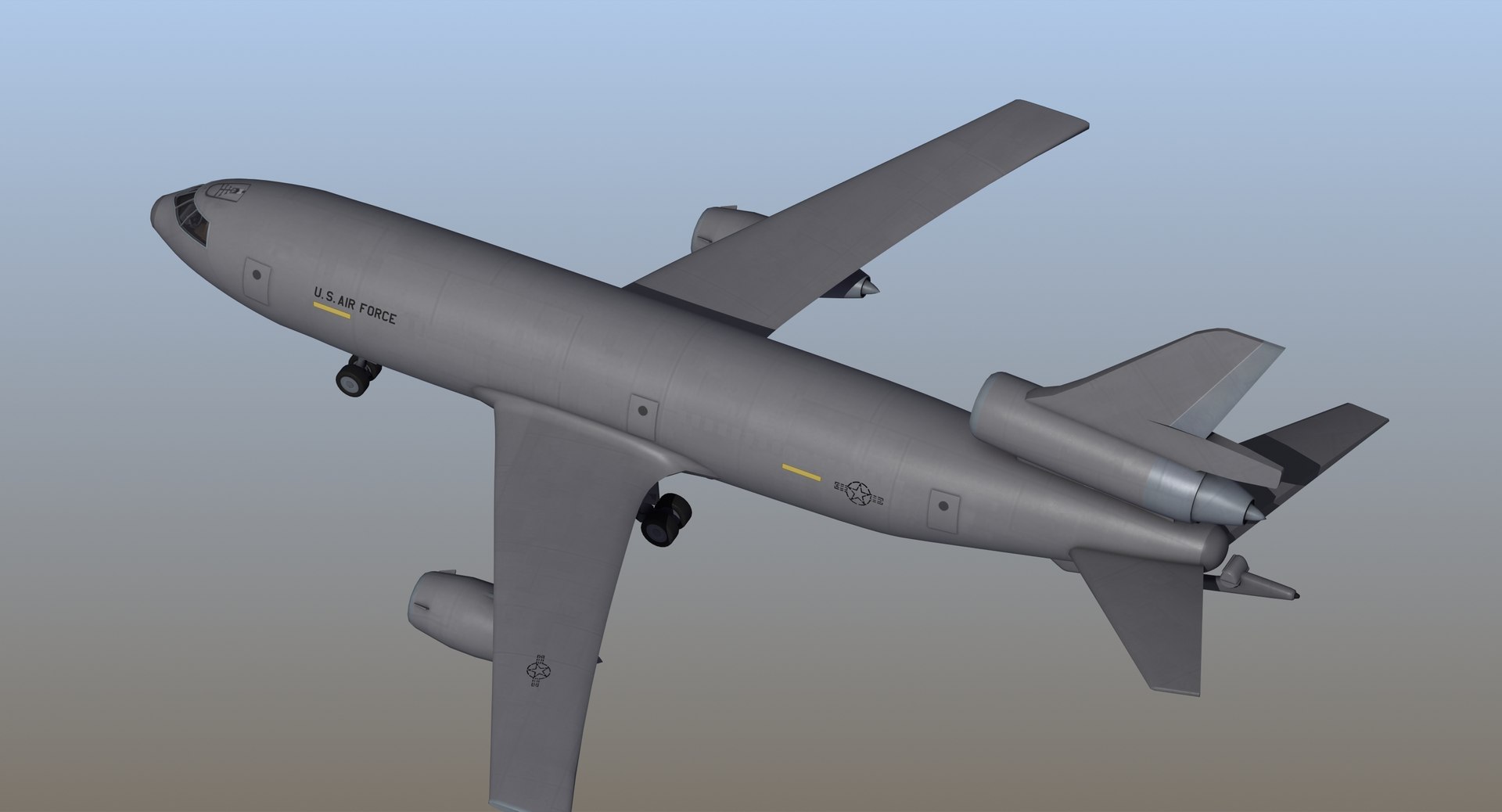 3D Kc-10 Extender Model - TurboSquid 1389787