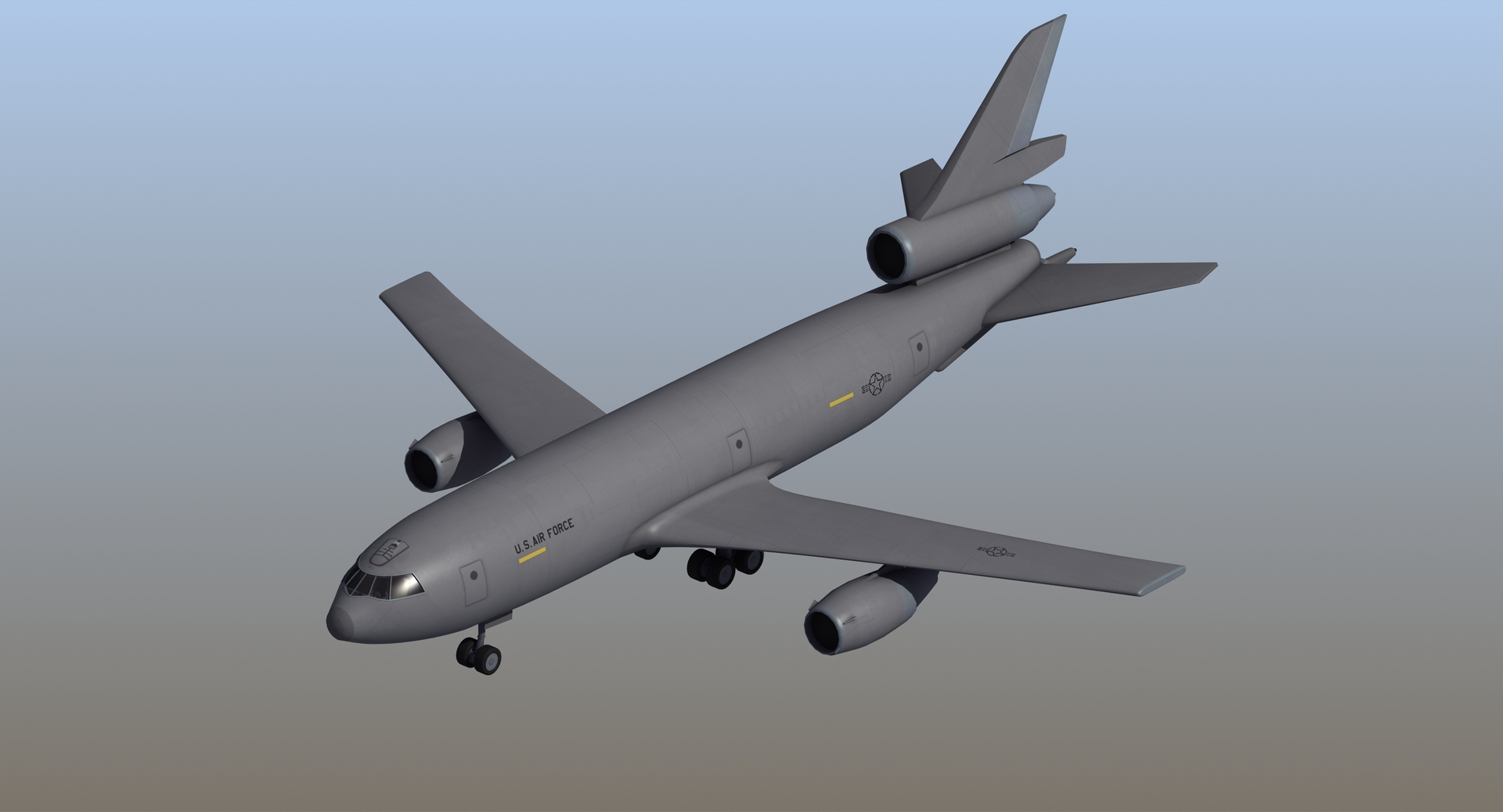 3D kc-10 extender model - TurboSquid 1389787