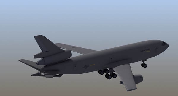 3D kc-10 extender model - TurboSquid 1389787