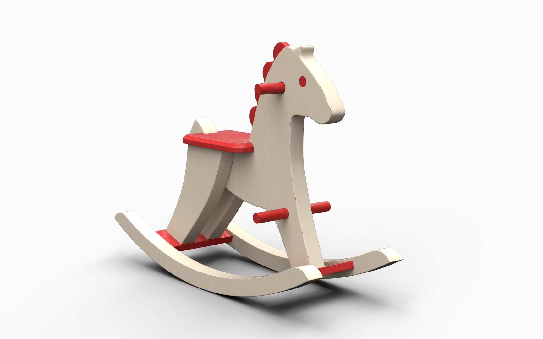 3D Rocking Horse - TurboSquid 1707370