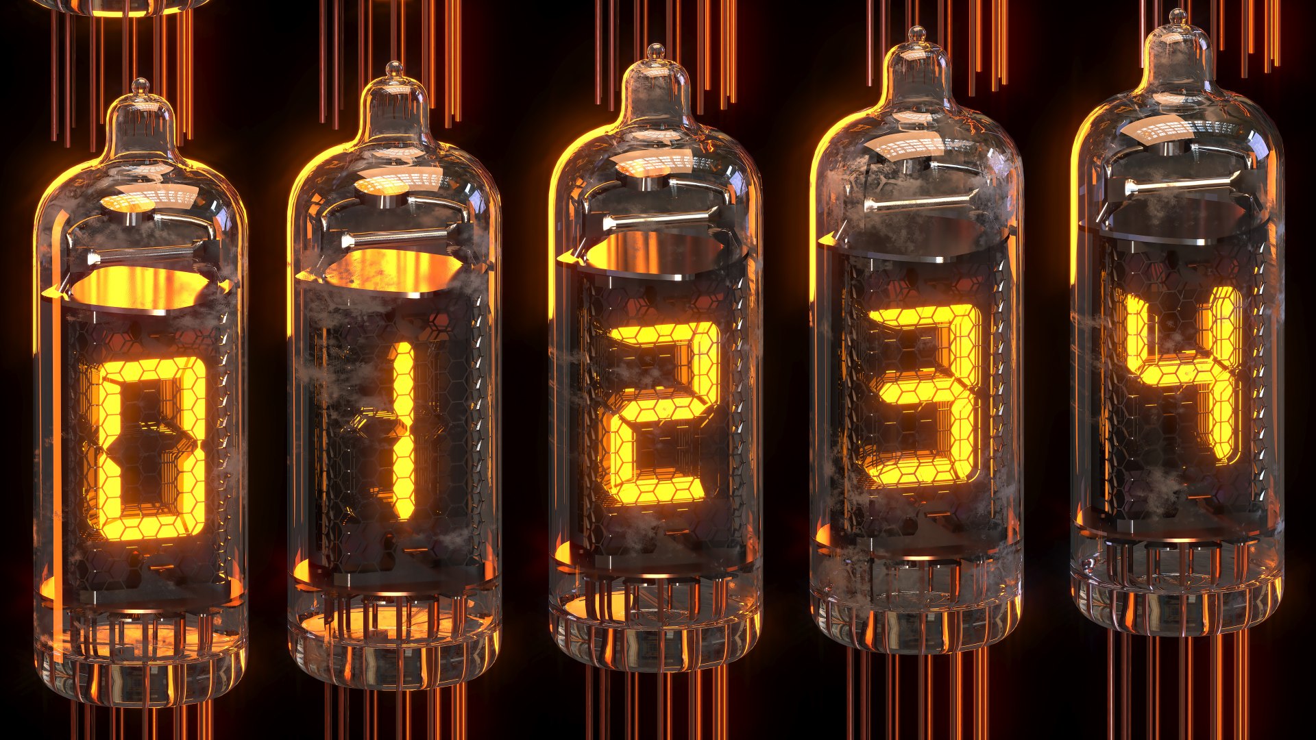 A Nixie Tube Or Cold Cathode Display 3D Model Model - TurboSquid 1969397