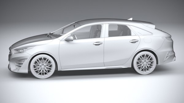 3D Kia ProCeed GT 2022 - TurboSquid 1773636