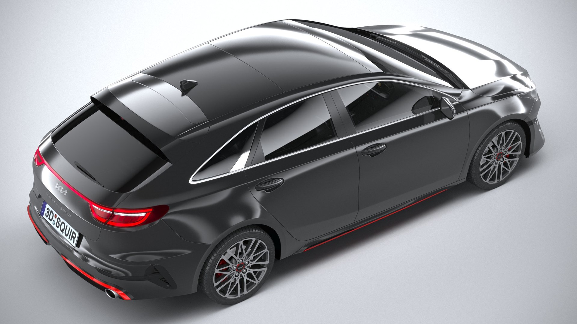 3D Kia ProCeed GT 2022 - TurboSquid 1773636