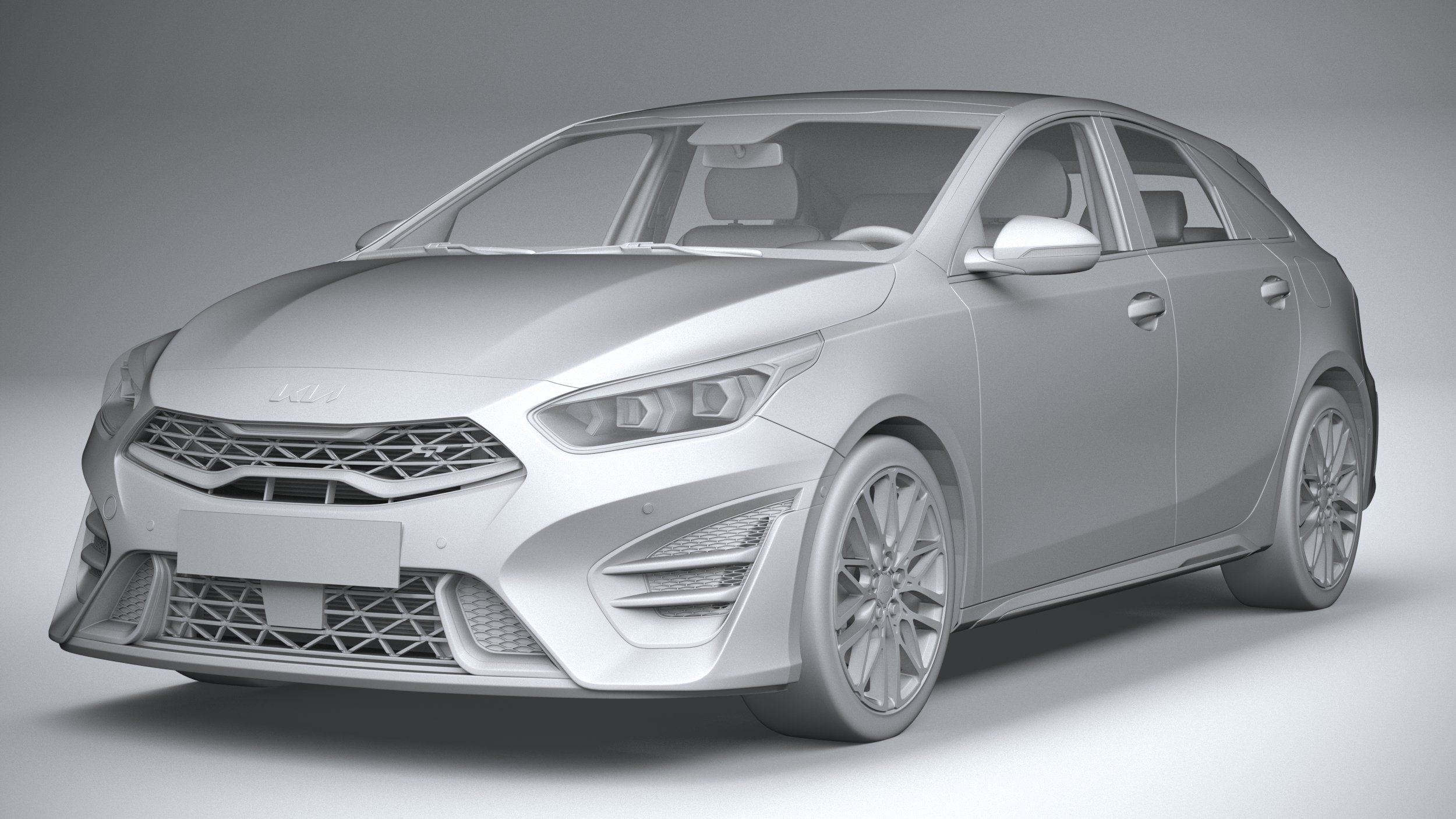 modelo 3d Kia ProCeed GT 2022 - TurboSquid 1773636