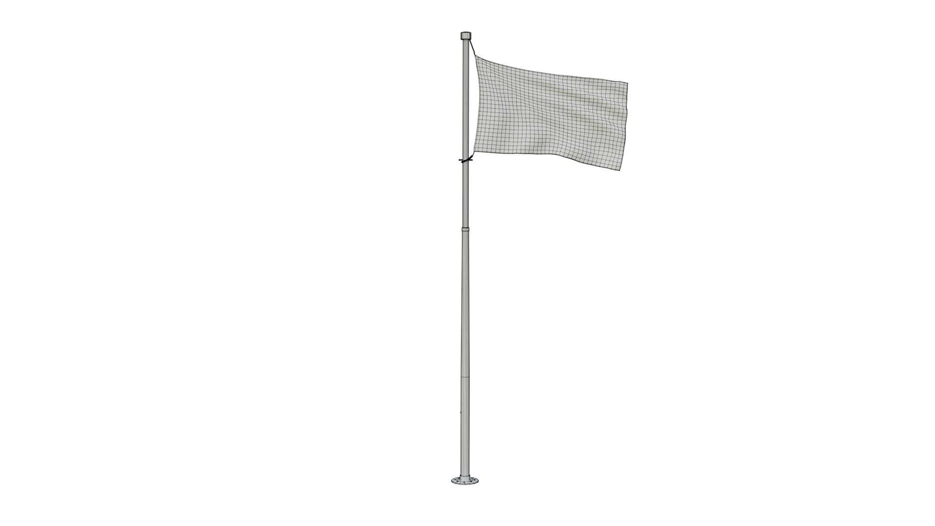 Pole Flag Canada 3D Model - TurboSquid 2189110