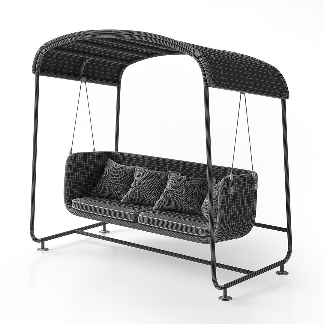 Garden Swing 3D - TurboSquid 1738539