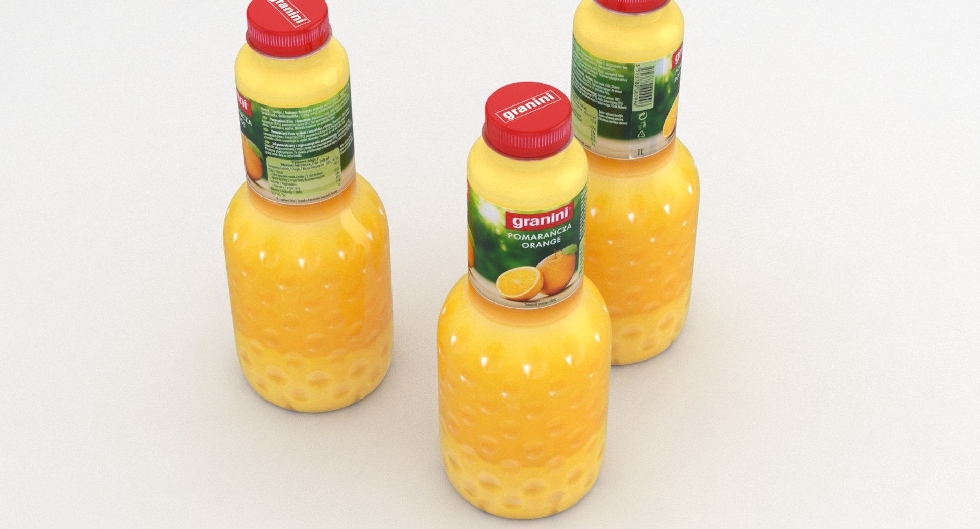 Bottle Juice 3D Model - TurboSquid 1274452