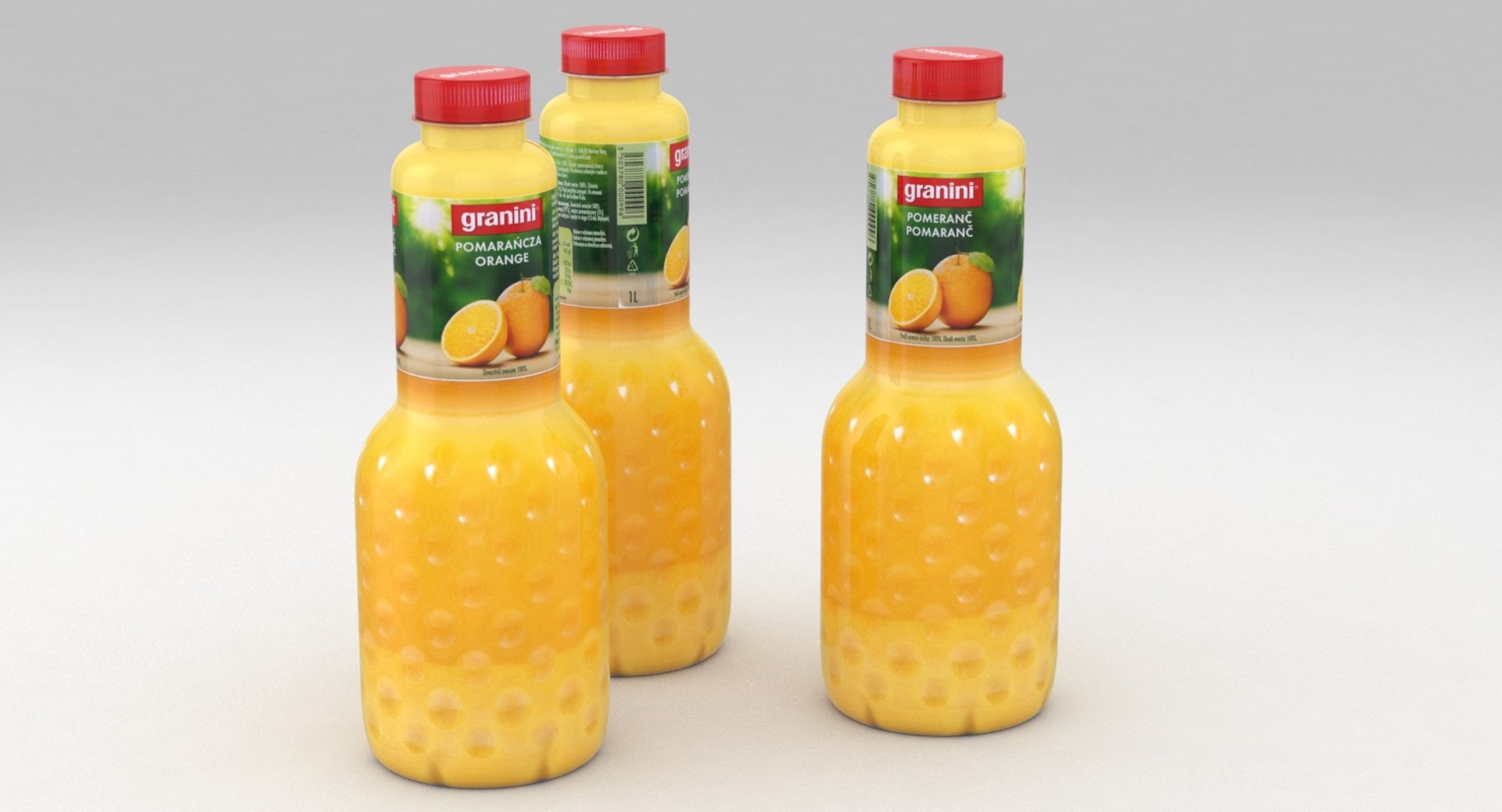 Bottle Juice 3D Model - TurboSquid 1274452