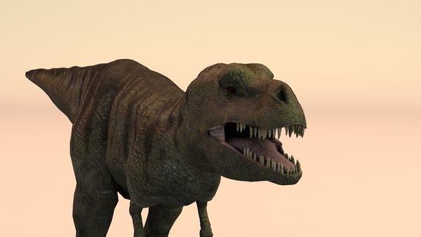 3d model spinosaurus rigged