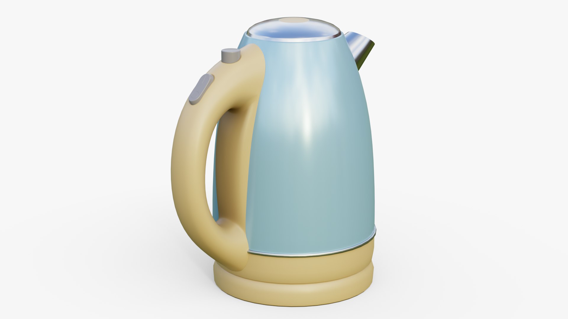 3D Model Kettle-3 Game Ready PBR - TurboSquid 2028031