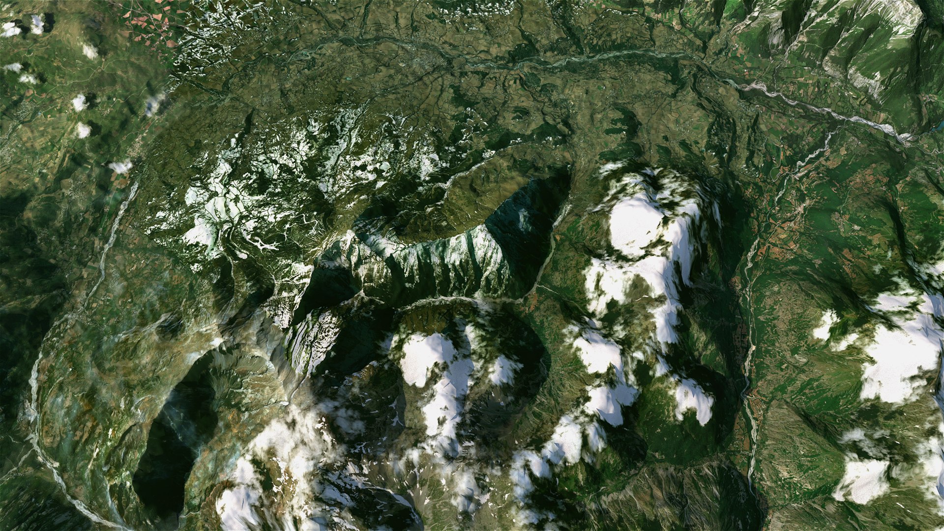 3D Mountain Alps - 3 - TurboSquid 1485825