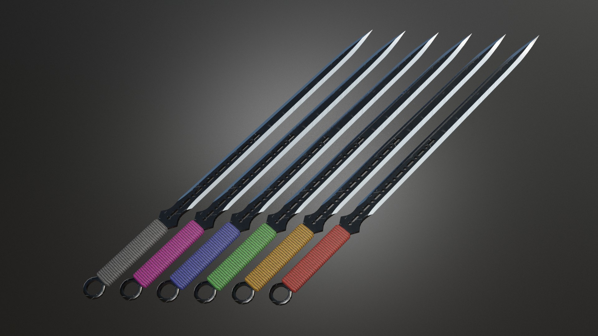 Ninja Sword 3D - TurboSquid 2025209
