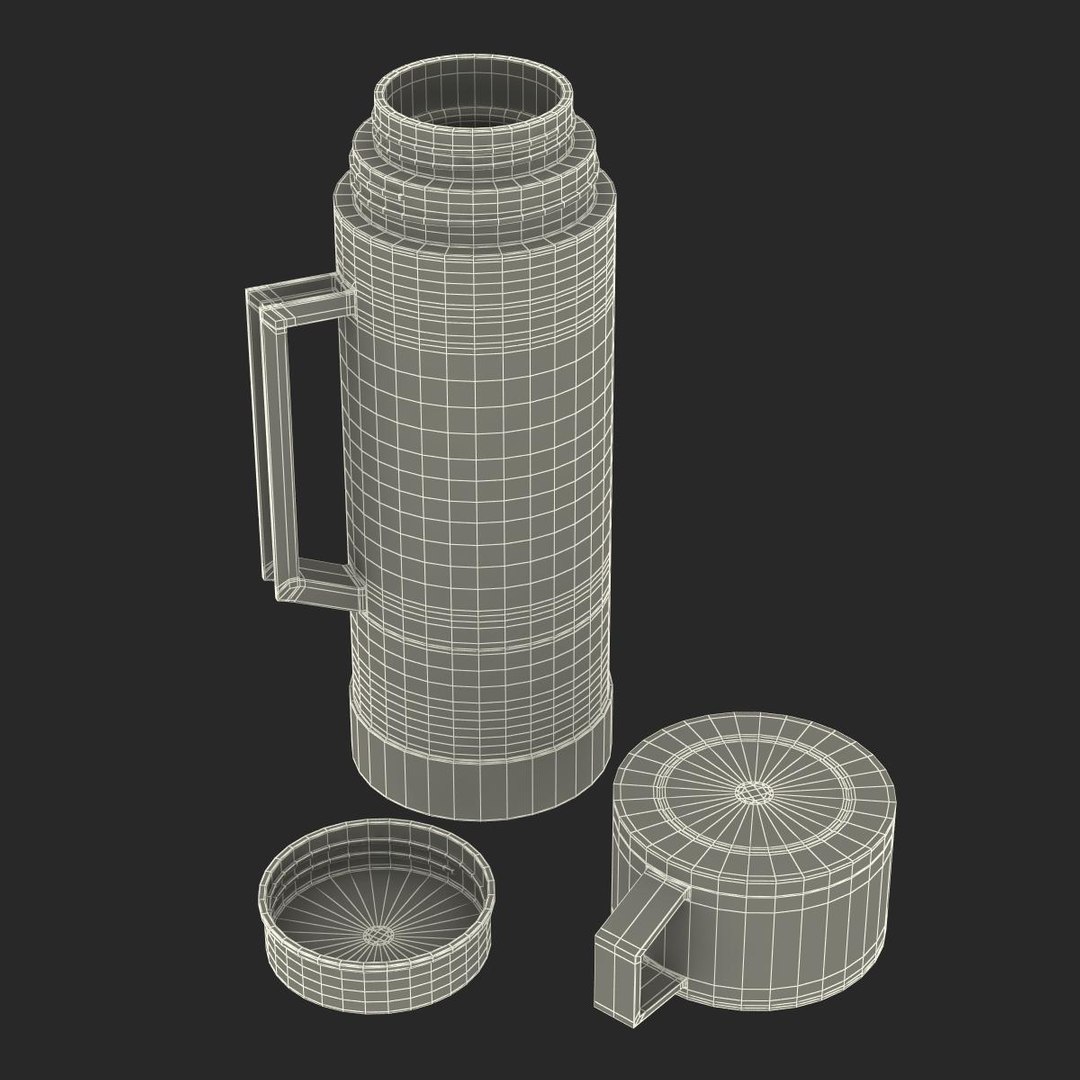 3d Model Of Thermos