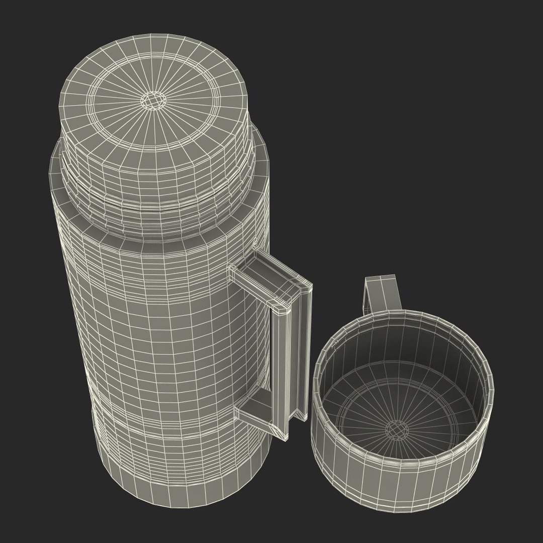 3d Model Of Thermos
