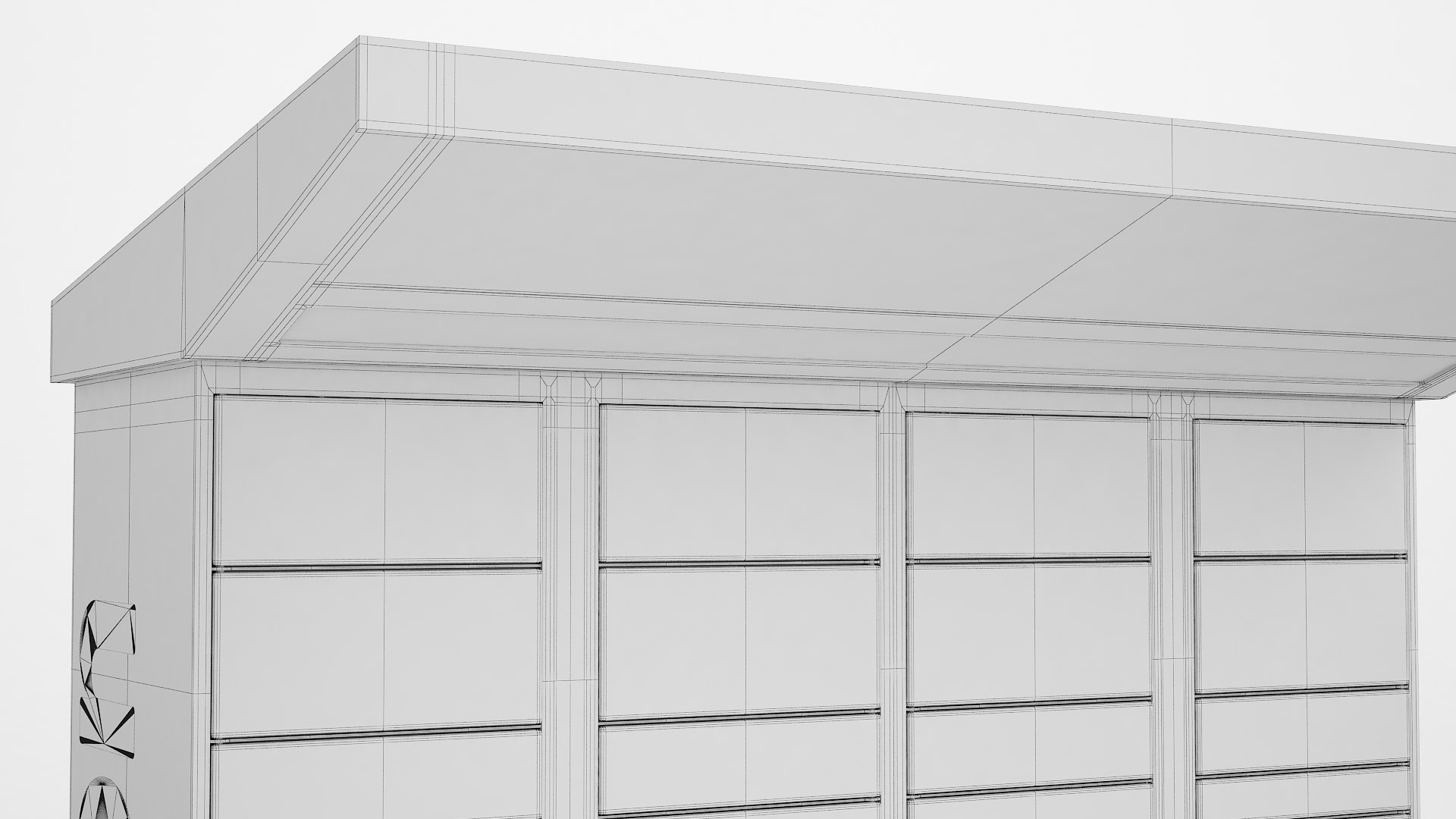 Amazon Delivery Lockers 3D Model - TurboSquid 1439607