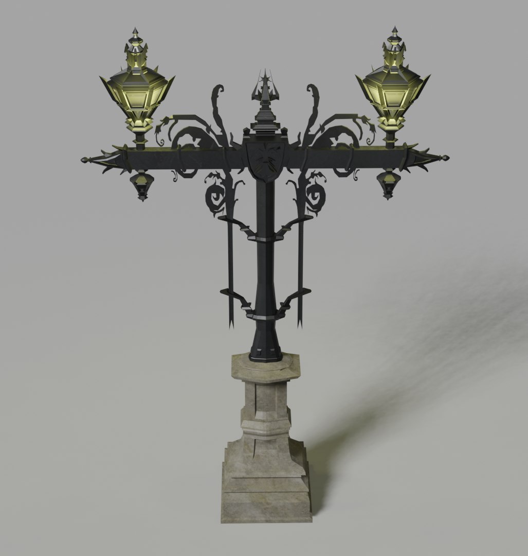 Street Lamp 3D - TurboSquid 1823588