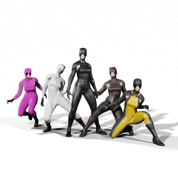 Animated 3D Comics Models | TurboSquid