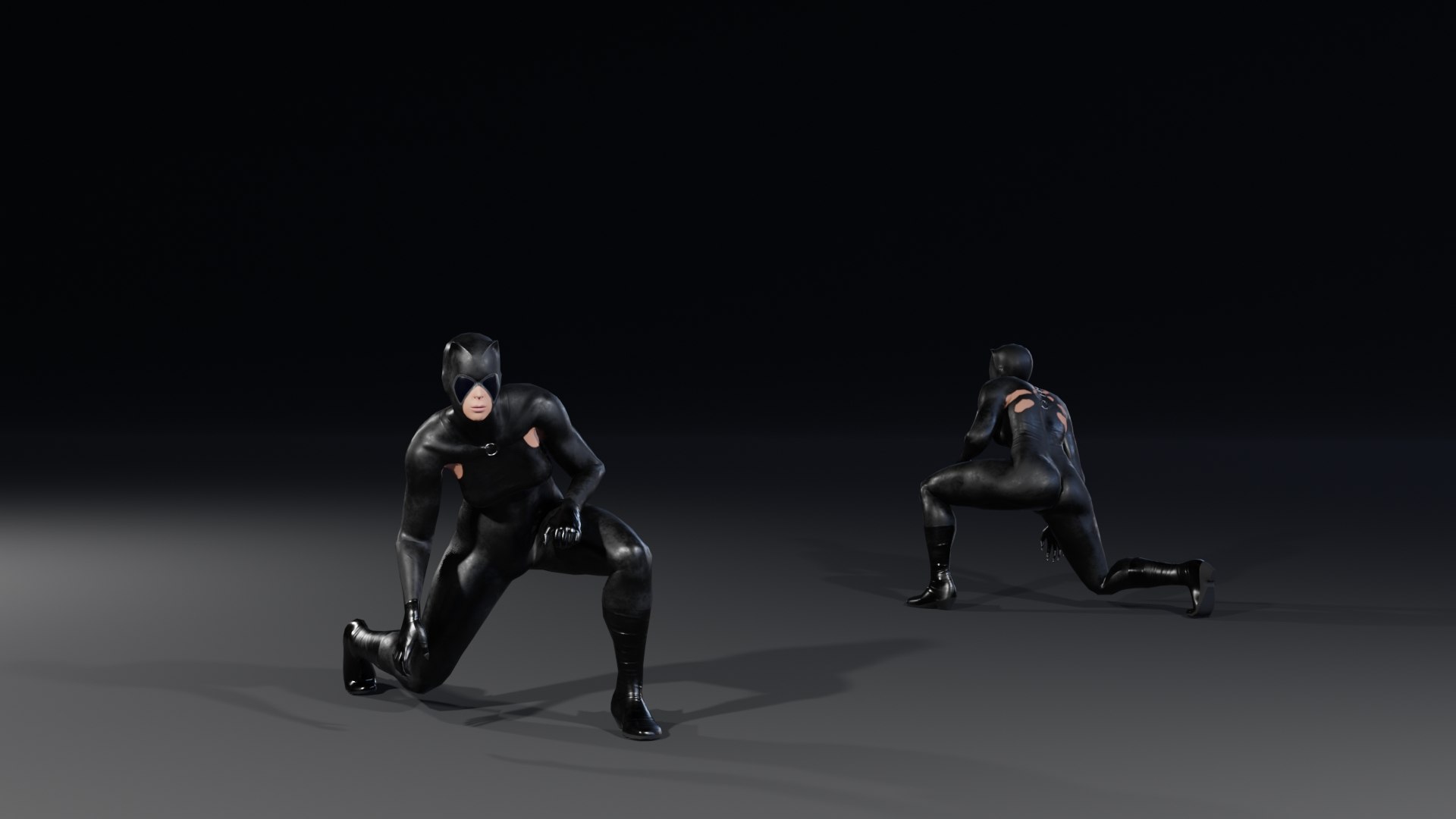 3D Super Hero Girl Character model - TurboSquid 1983335