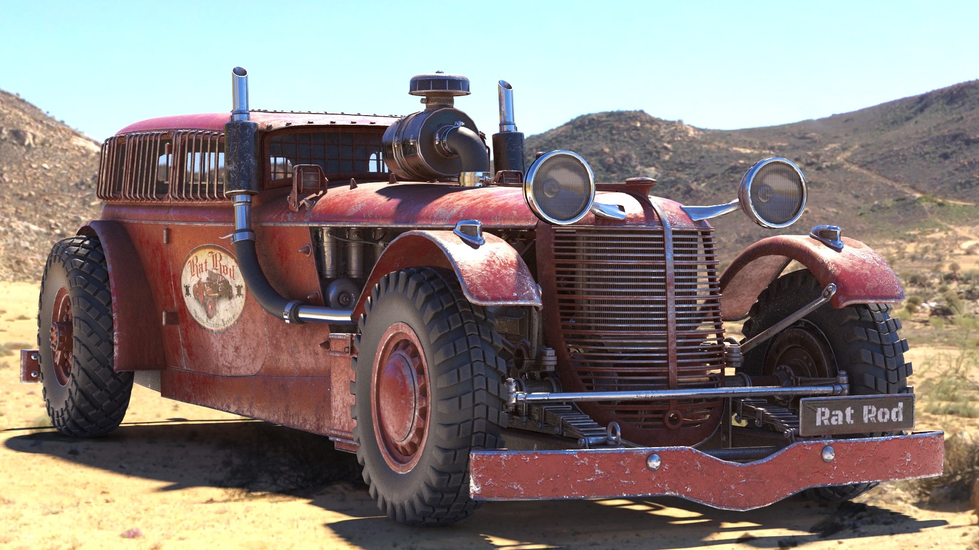 3D Gaz 61 Rat Rod - TurboSquid 2072715
