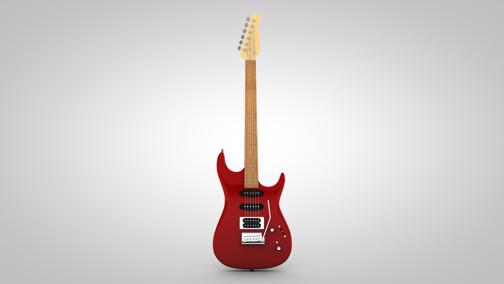 3D Model Electric Guitar - TurboSquid 1465747