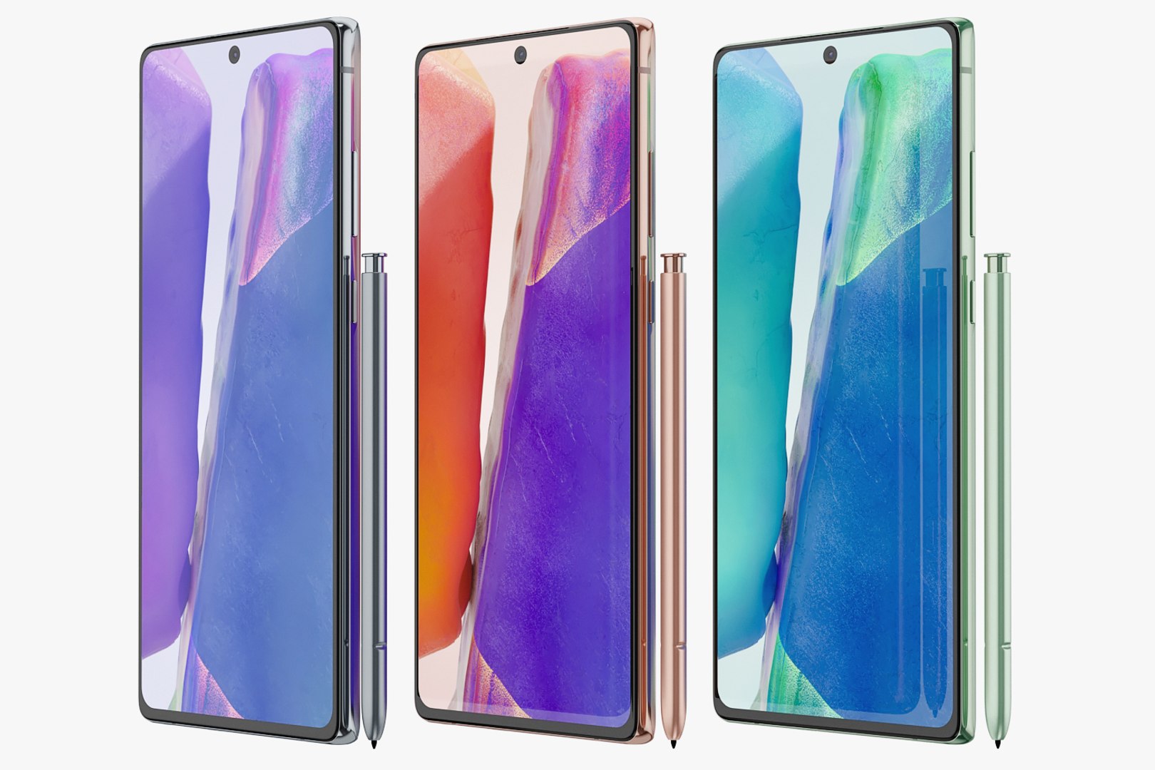 Samsung Galaxy Note 20 3D Model - TurboSquid 1614997
