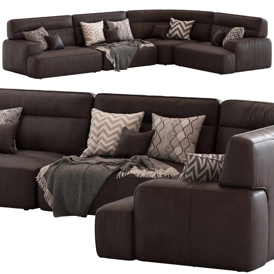 3D Model Coco Republic Alvaro Sofa2 - TurboSquid 2184184