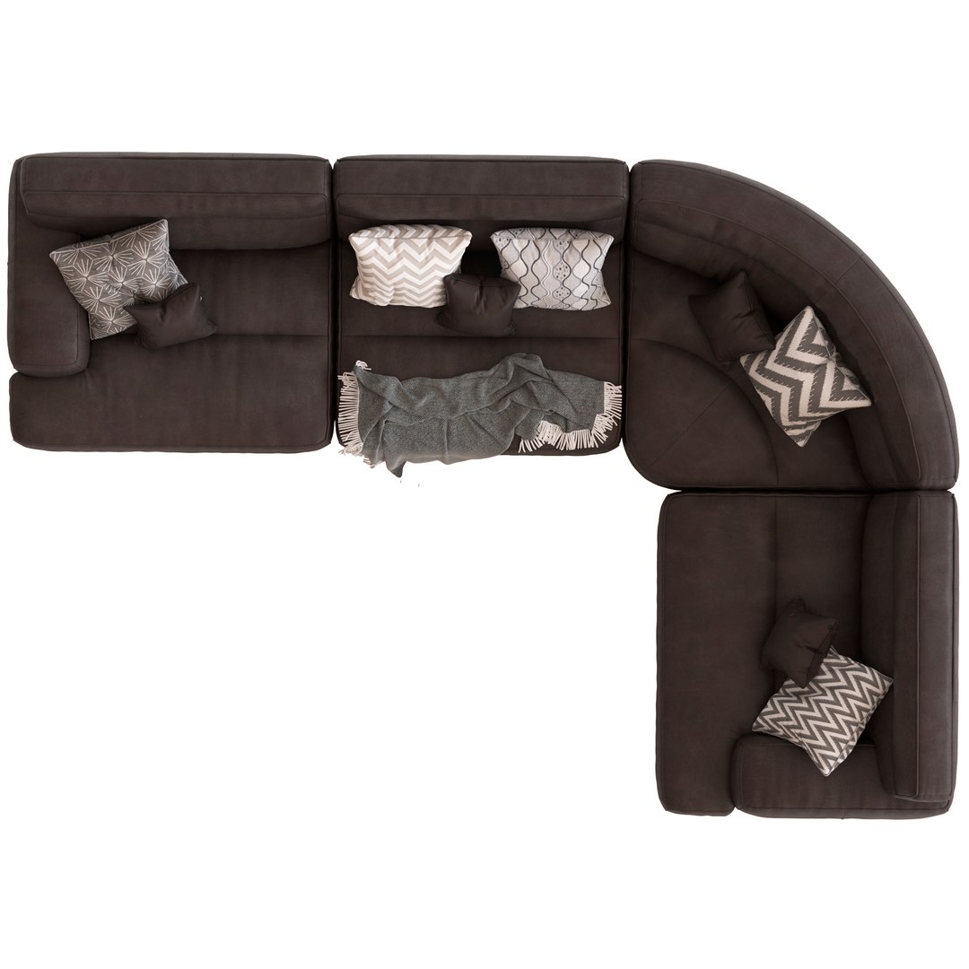 3D Model Coco Republic Alvaro Sofa2 - TurboSquid 2184184